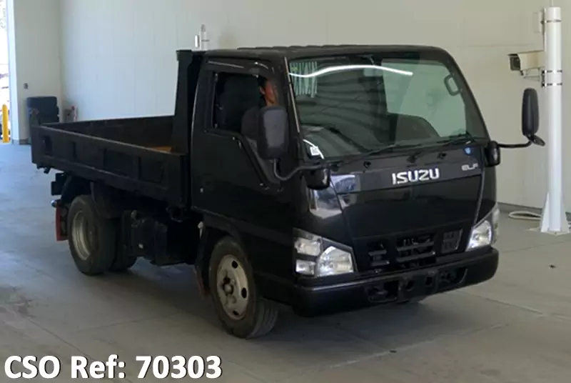Used Isuzu Elf Trucks 2006 model in Black | Used Cars Stock 70303 | CSO Japan