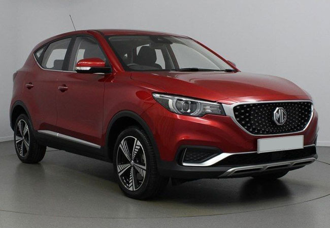MG ZS SUV/ 4WD 2019 model in Red | Used Cars Stock 63877 | CSO Japan