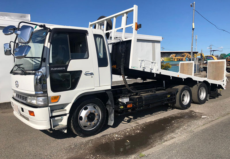 Used Hino Ranger Trucks 1997 Model In White Used Cars Stock 65954 Cso Japan