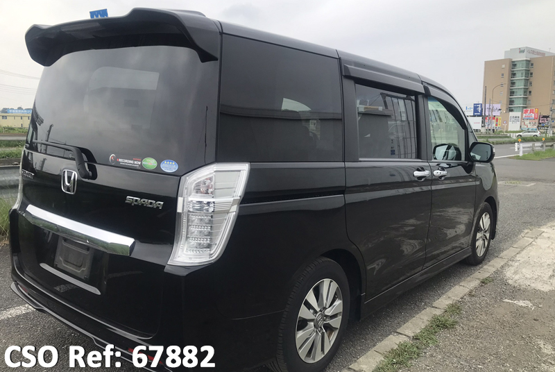 Used Honda Step Wagon Vans 2013 model in Black | Used Cars Stock 67882 ...