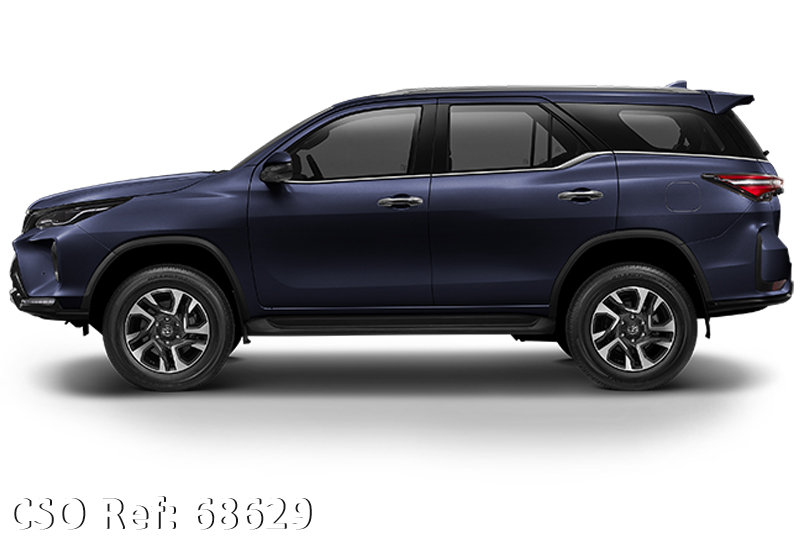 Used Toyota Fortuner SUV/ 4WD 2022 model in Dark Blue Metallic | Used ...