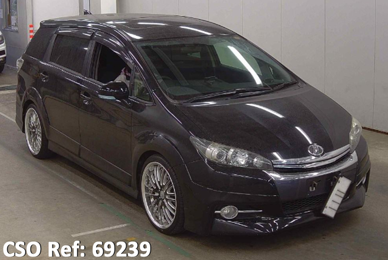 Used Toyota Wish Wagons 2014 model in Black | Used Cars Stock 69239 ...