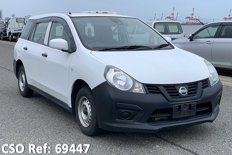 Used Nissan AD Van Wagons 2017 model in White | Used Cars Stock 69447 ...
