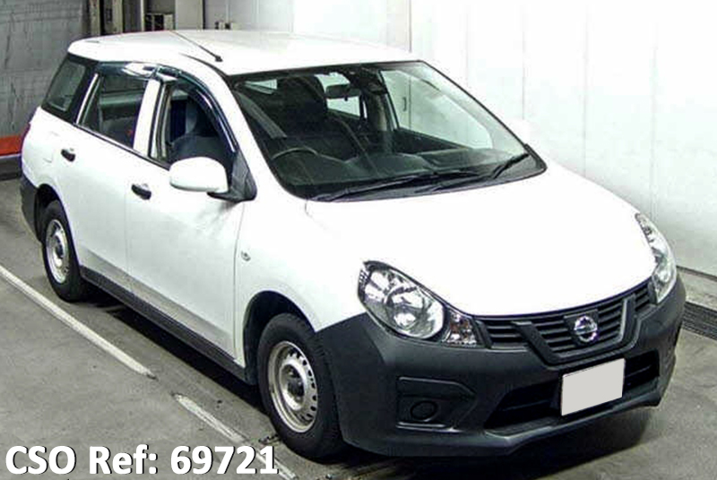 Used Nissan AD Van Wagons 2018 model in White | Used Cars Stock 69721 ...