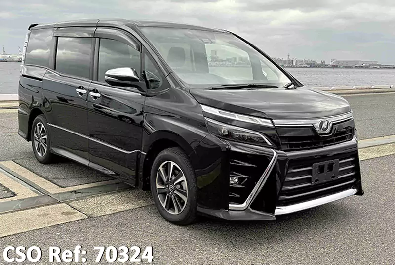 Used Toyota Voxy Vans 2018 model in Black | Used Cars Stock 70324 | CSO ...