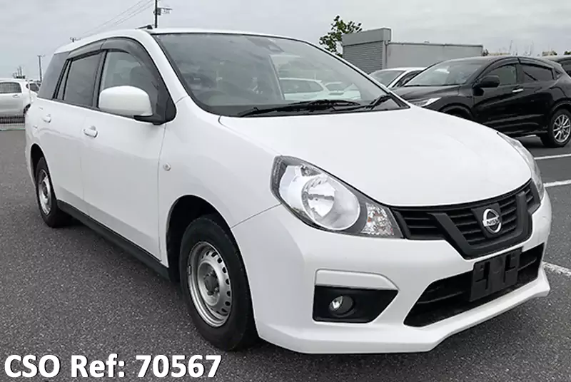 Used Nissan AD Van Wagons 2019 model in White | Used Cars Stock 70567 ...