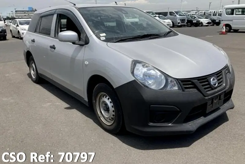 Used Nissan AD Van Wagons 2018 model in Silver | Used Cars Stock 70797 ...