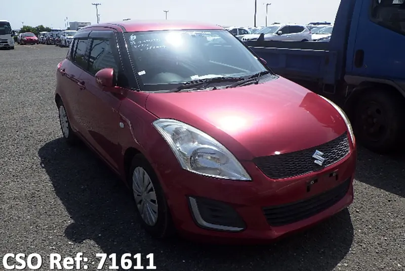 Used Suzuki Swift Hatchbacks 2015 model in Red | Used Cars Stock 71611 ...