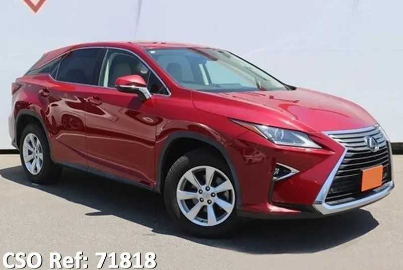 Used Lexus RX SUV/ 4WD 2016 model in Red | Used Cars Stock 71818 | CSO ...